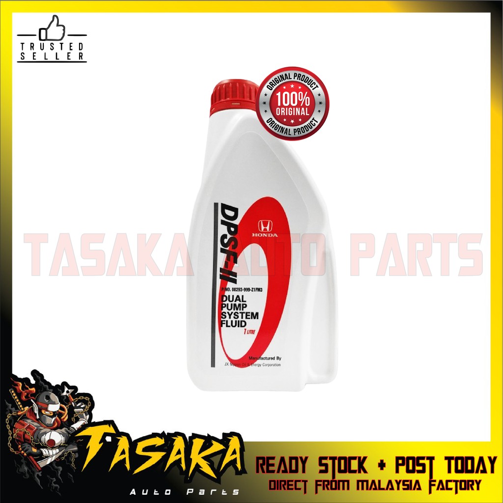 Original Honda DPSF-II Dual Pump System Fluid 1 Litre 5.0 | Shopee Malaysia