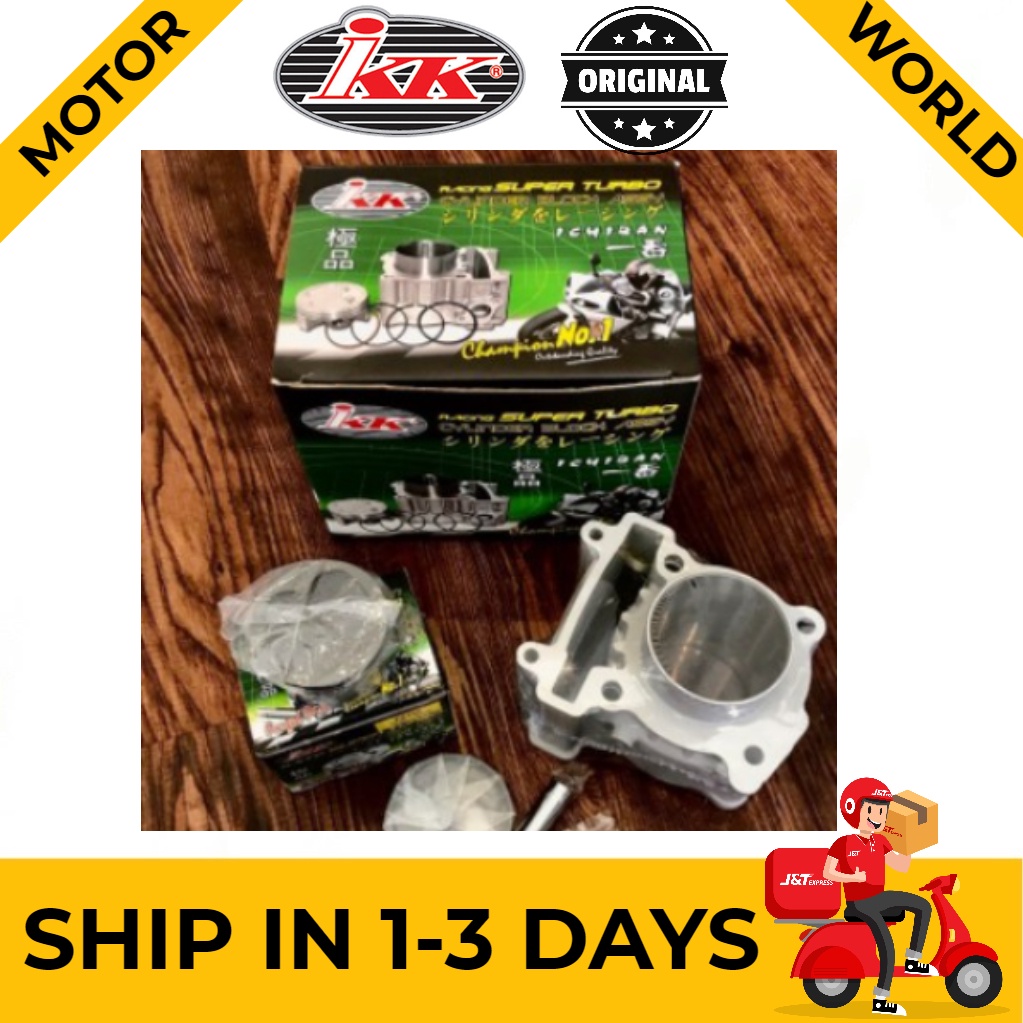 ORIGINAL 🔥 iKK RACING BLOCK 62MM 63MM 65MM SR3 - Y15ZR LC135 🔥 | Shopee ...
