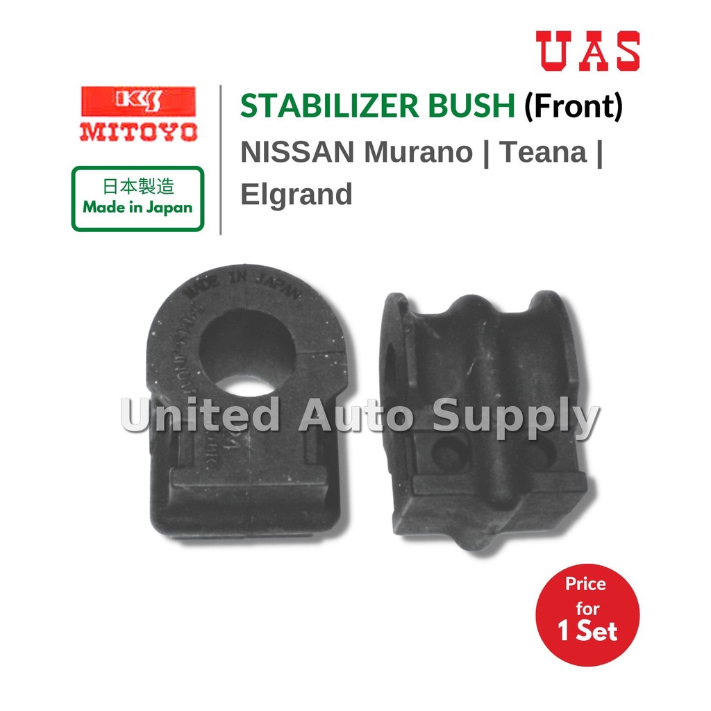 NISSAN Teana J32 Murano Z51 Elgrand E52 Stabilizer Bush Front 54613 ...