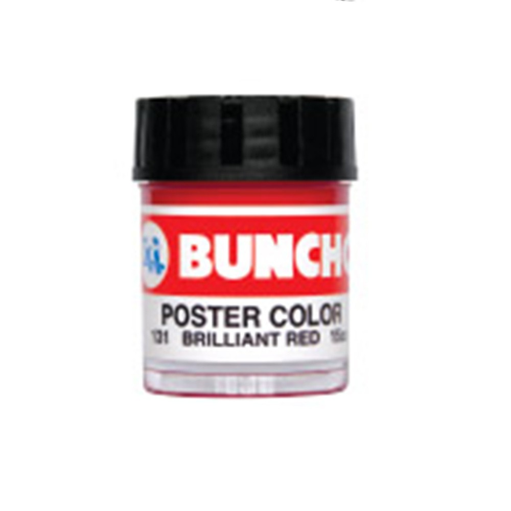 Buncho Poster Color 15CC Poster Color 131 Brilliant Red - 6/Box ...