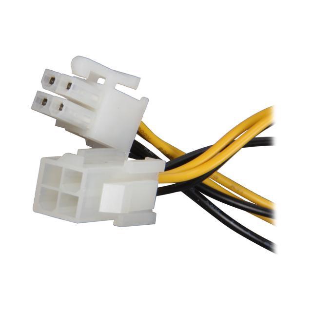 CPU power supply ATX 12V 4pin extension cable (4 pin male to 4pin female) (READY STOCK) | Shopee ...