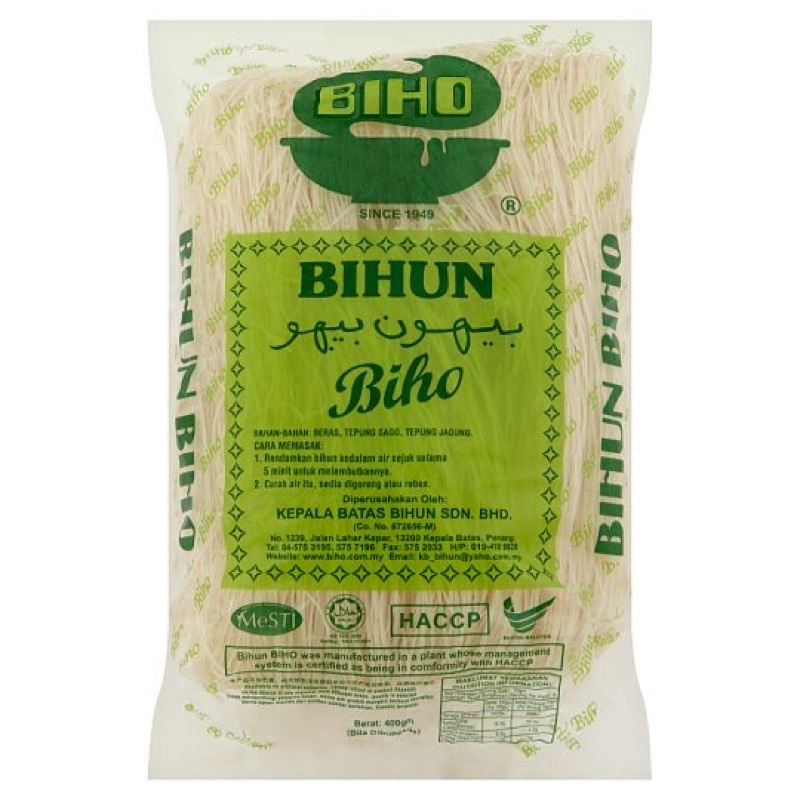Bihun Jenama Biho 400g | Shopee Malaysia