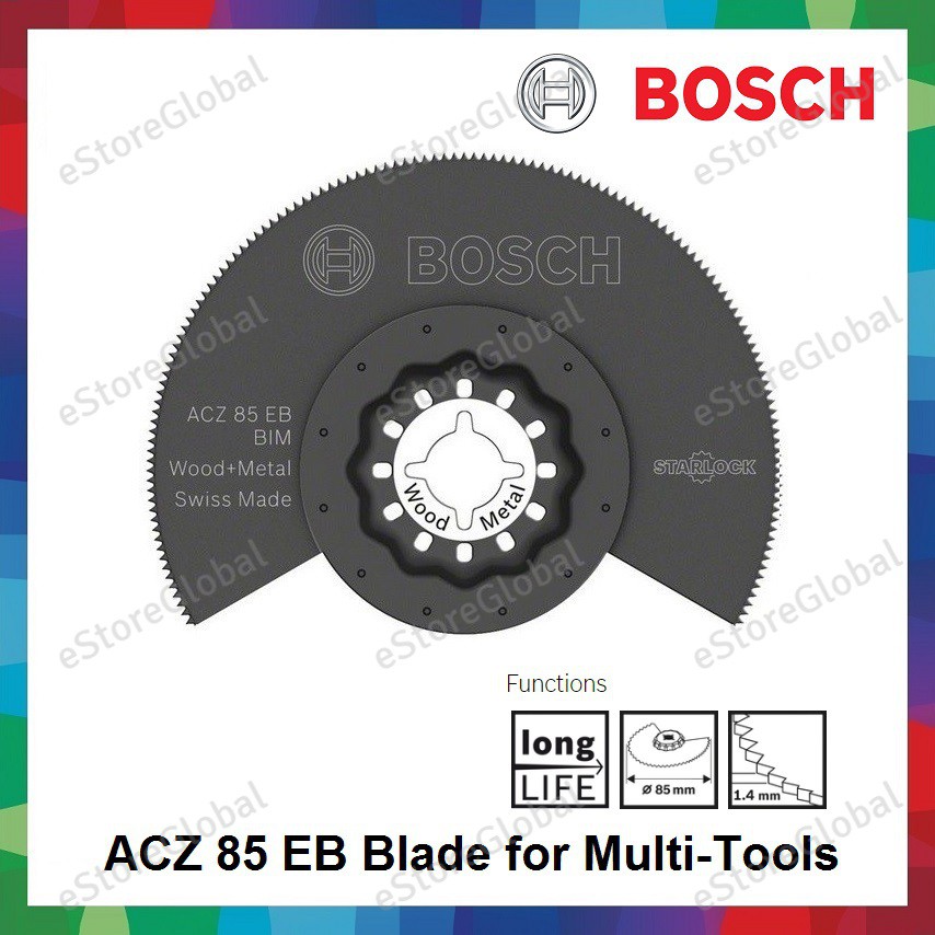 BOSCH ACZ 85 EB Blades for Multi-Tools 2608661636 | Shopee Malaysia