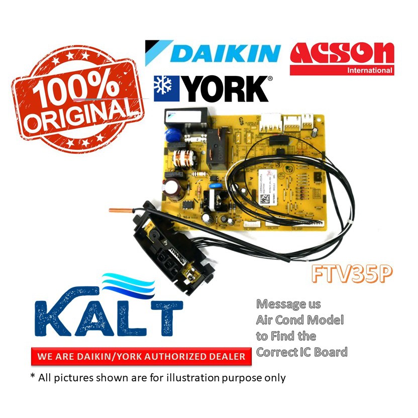 [Original] Daikin Original Air Cond Mainboard IC Board | Shopee Malaysia