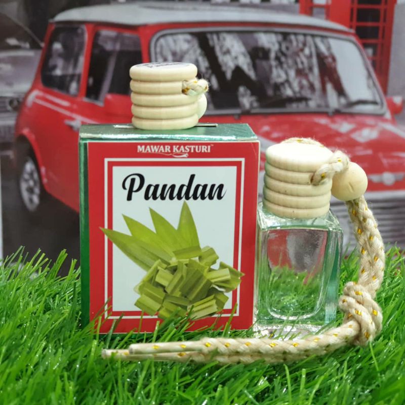 🔥HOT🔥 PANDAN CAR PERFUME 10ML I MAWAR KASTURI | Shopee Malaysia