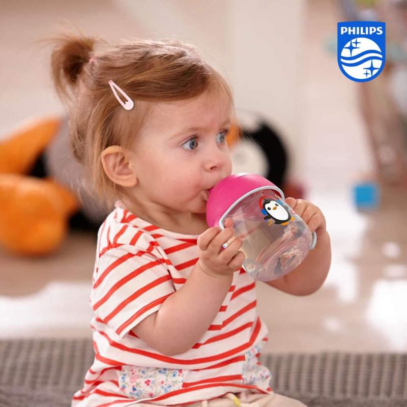 Philips Avent Sip No Drip Hard Spout Cup 200ml/7oz or 260ml/9oz Single ...