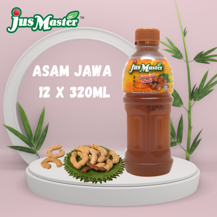 Jus Master Tamarind / Asam Jawa Flavour Drinks (12 x 320ML) | Shopee Malaysia