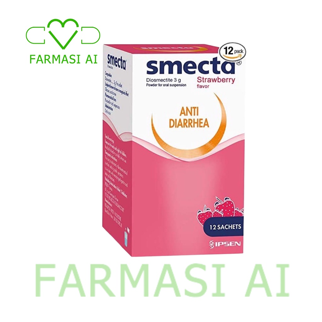 Smecta 3g Strawberry Flavour 1 Sachet (Exp: 04/2023) | Shopee Malaysia