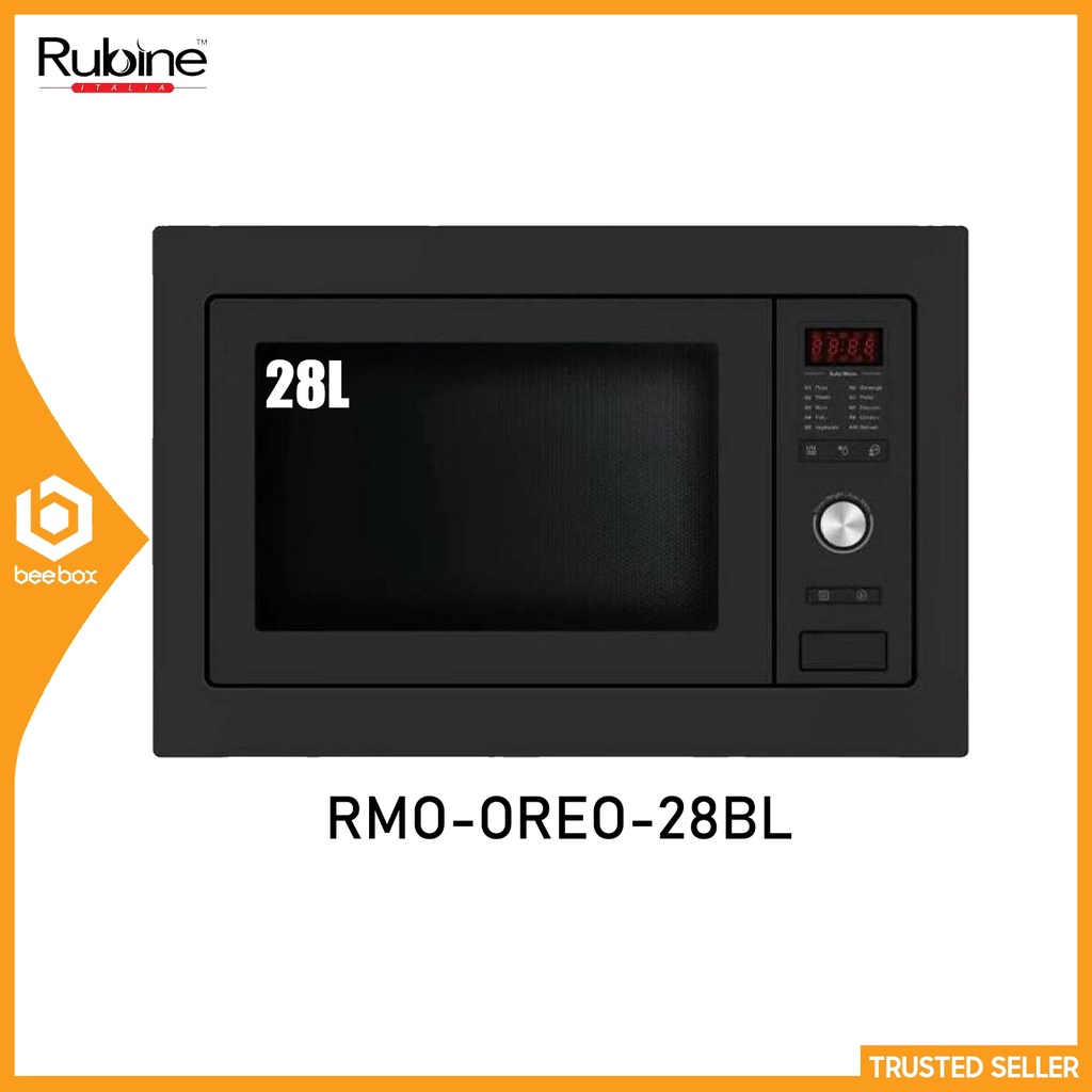 Rubine Built-in Microwave Oven 28L Microwave And Grill Combination RMO ...