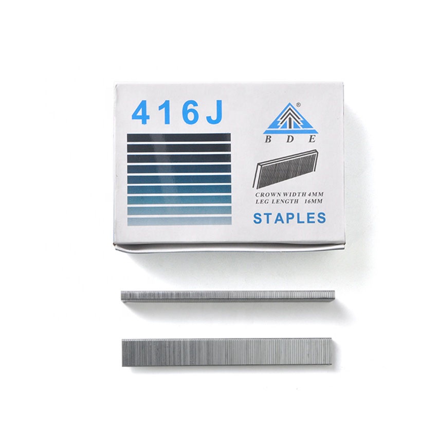 5000Pcs 416J Paku Pneumatik Staple Gun U Door Shaped Stapler Nailer ...