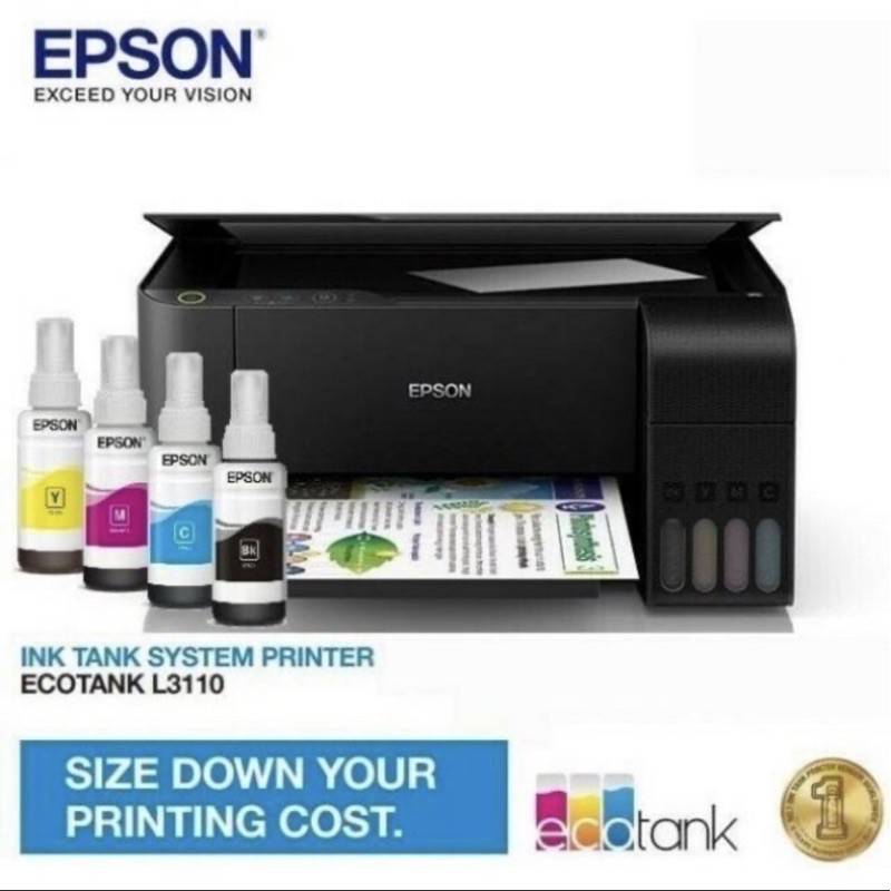 🚚READY STOCK💨 Epson EcoTank L3210 All-in-One Ink Tank Printer - Print, Scan, Copy, Borderless ...