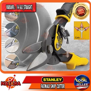 Nasara 14-563 10Inch Fatmax Aviation Snips Cutter Straight Cut Compound ...