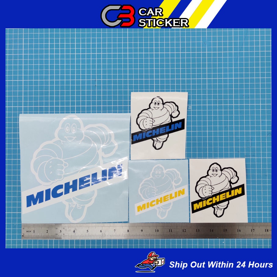 MICHELIN Car Sticker / CS459 | Shopee Malaysia