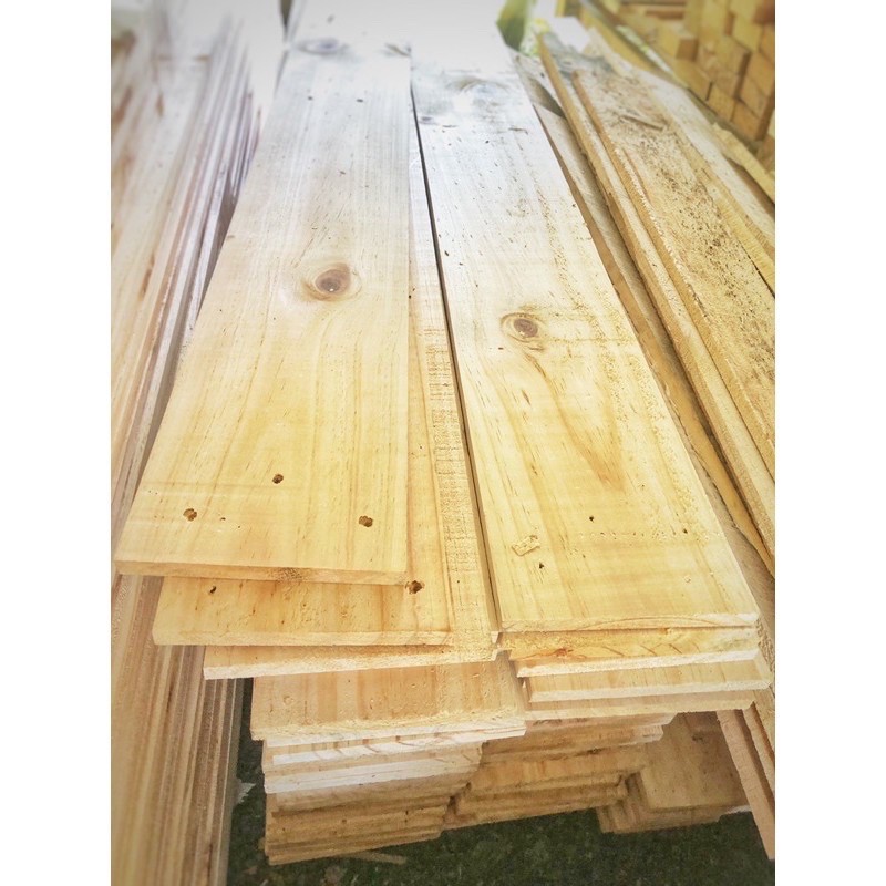 *READY STOCK* Kayu Pallet Import Siap Ketam 4’ X 15cm X 0.5” | Shopee ...