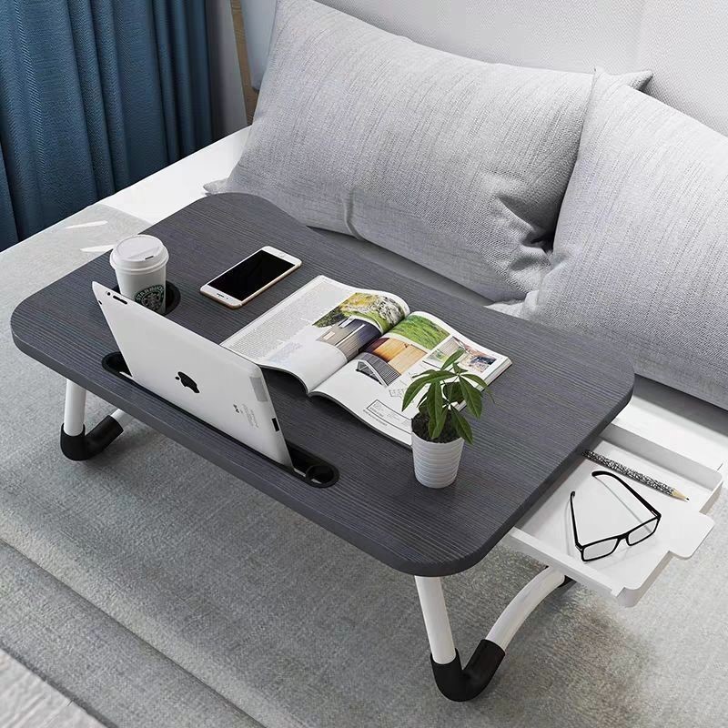 Foldable Table Anti-slip Bed Laptop Table Notebook Table Portable ...