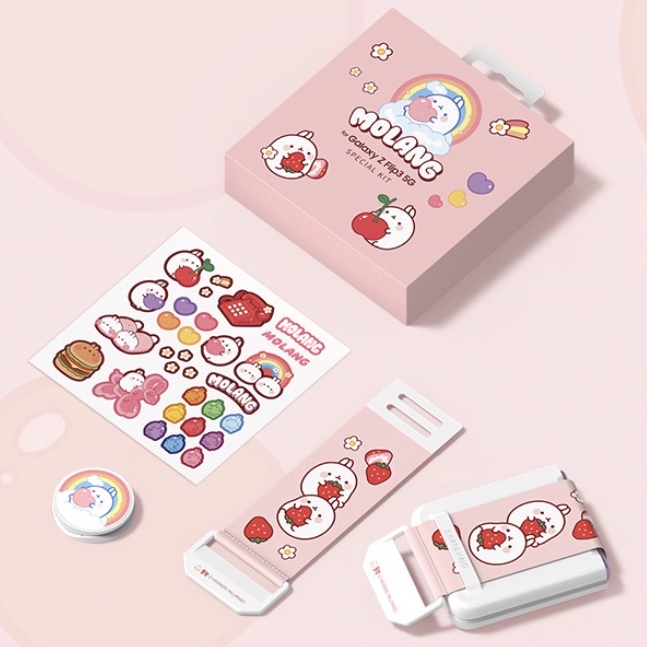 Samsung Galaxy Z Flip 3 S22 series X Molang Special Collaboration ...