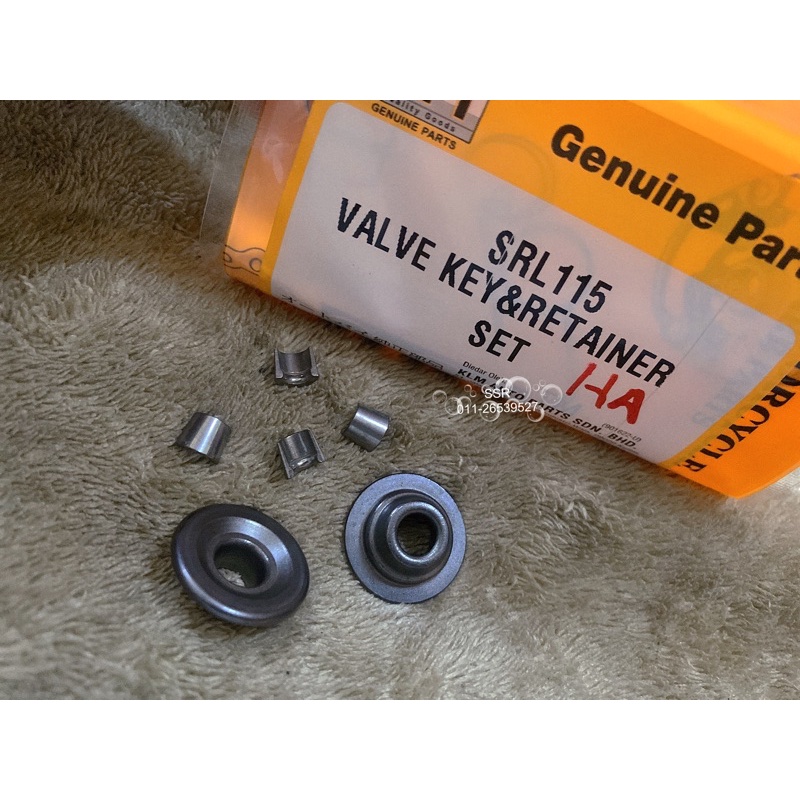 Valve Key and Retainer Set Kriss SRL115 Wave110 Wave125 (API) | Shopee ...