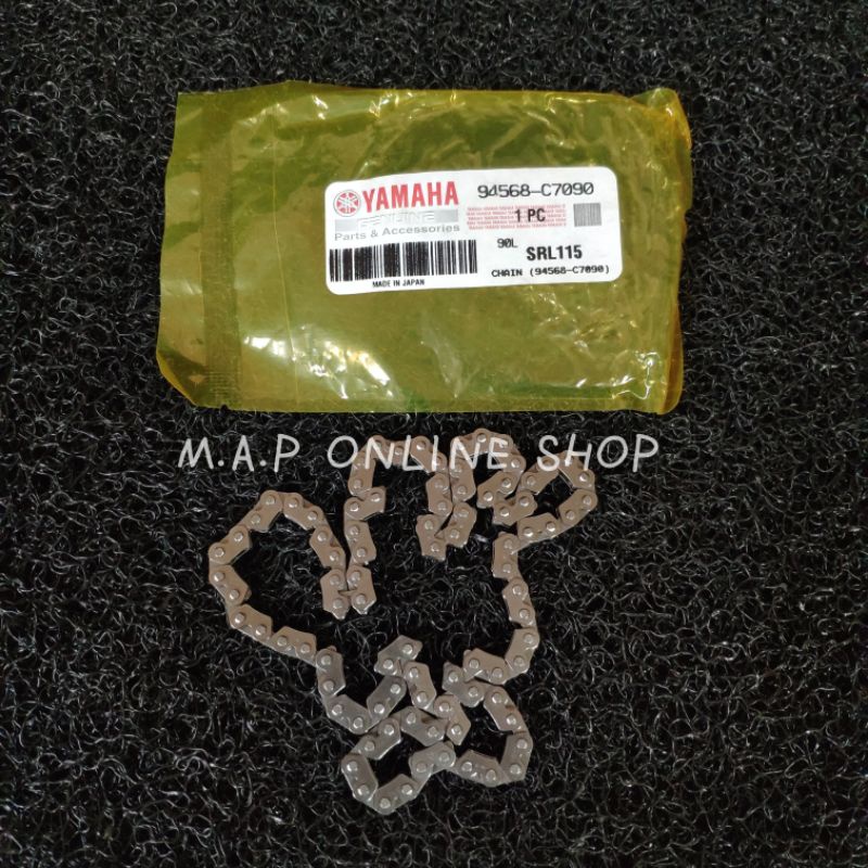 YAMAHA SRL115 SRL115FI TIMING CHAIN 90L STANDARD RANTAI OEMQUALITY ...