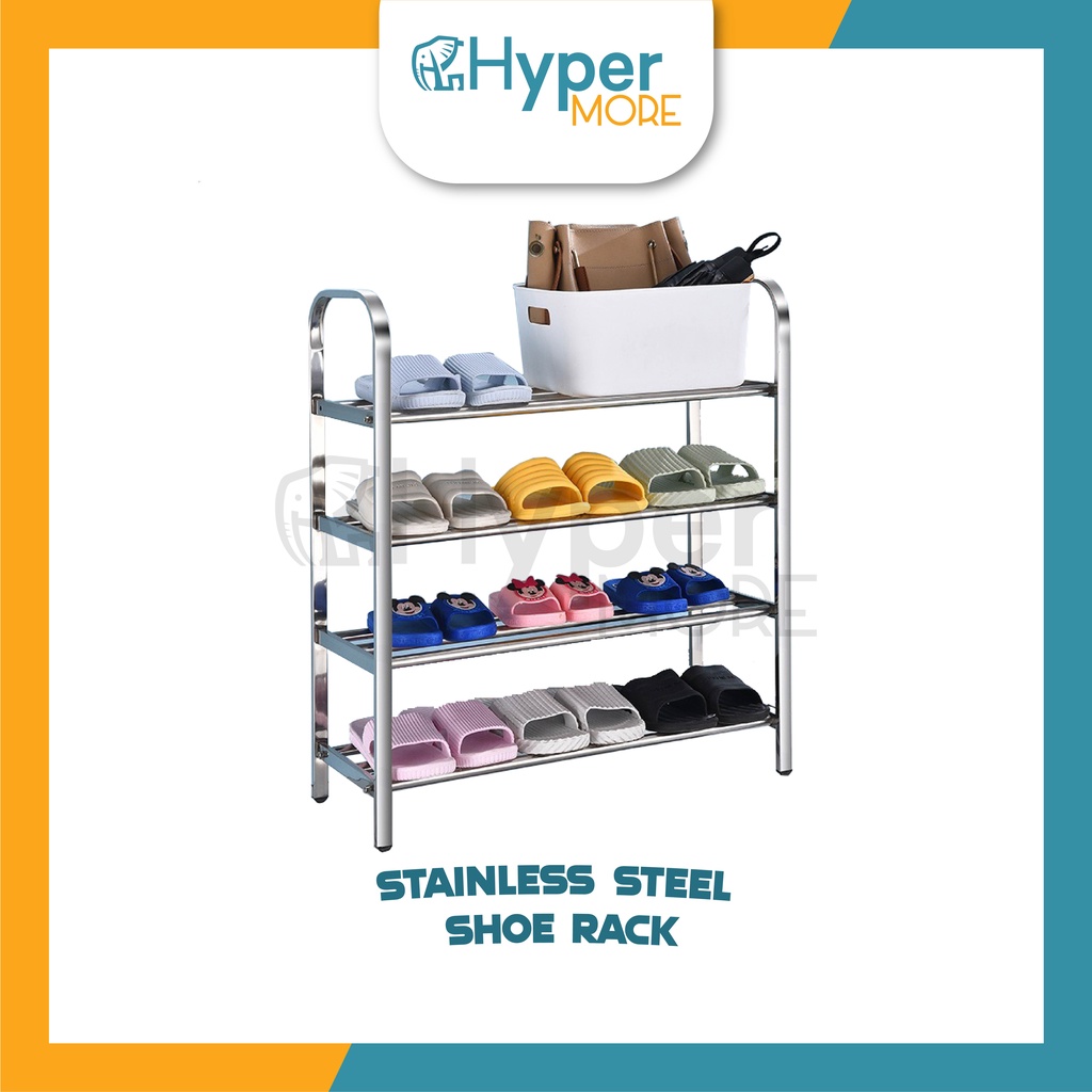 HYPERMORE [Ready Stock] Rak Kasut Stainless Steel Rack Shoe Rack Shoe ...
