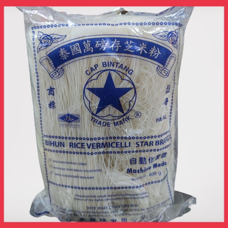 Bihun Cap Bintang 400g Original | Shopee Malaysia