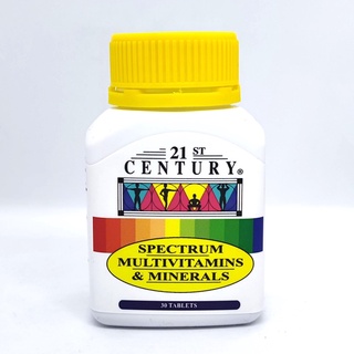 21st Century Spectrum Multivitamins & Minerals 30 tablets | Shopee Malaysia