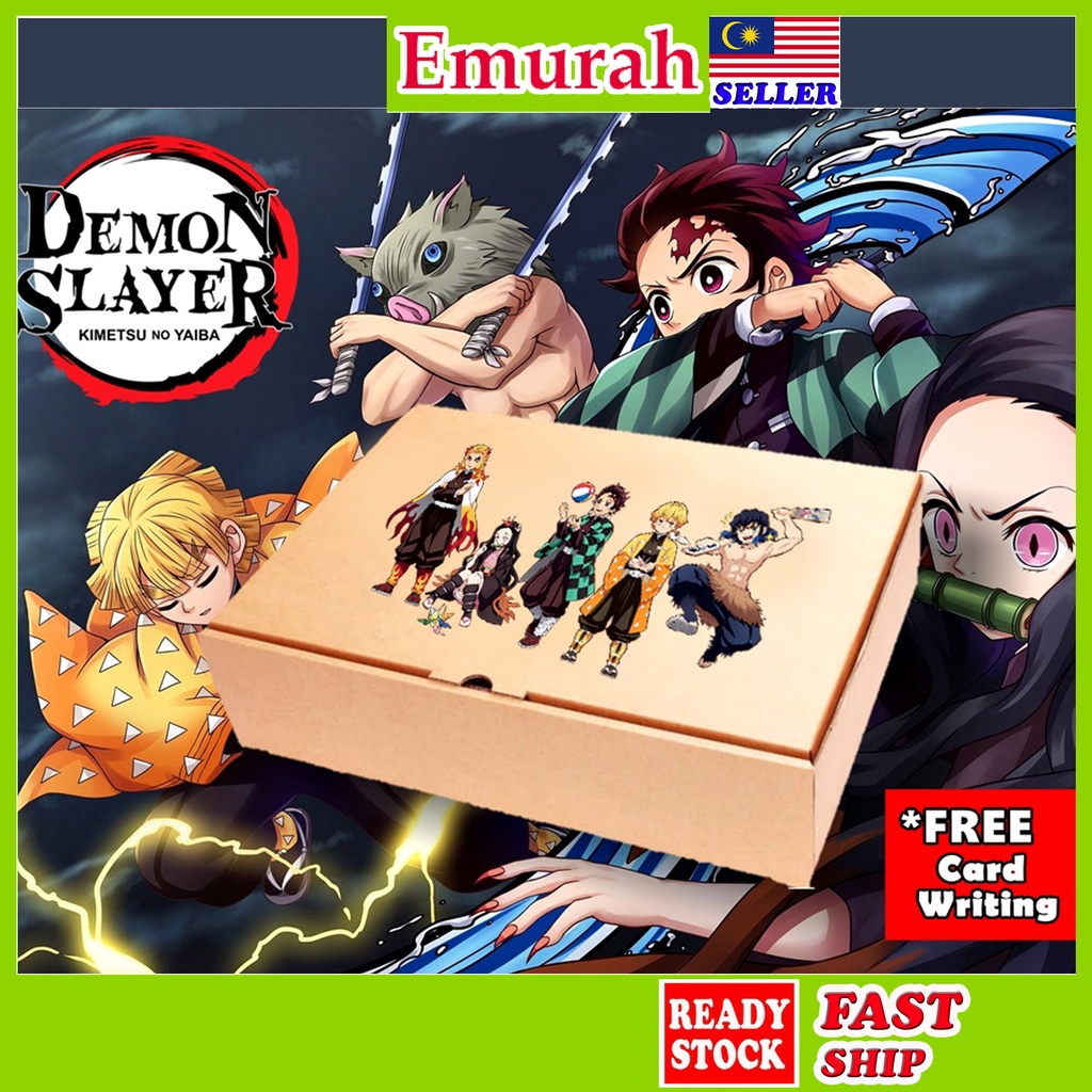 Demon Slayer Gift Box Birthday Gift Present Set Birthday Gift Set ...