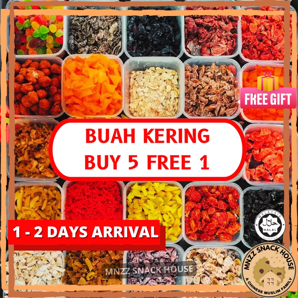 [MNZZ] Dried Fruit Buah Kering ( Medium Pack ) Groceries Snack Food ...