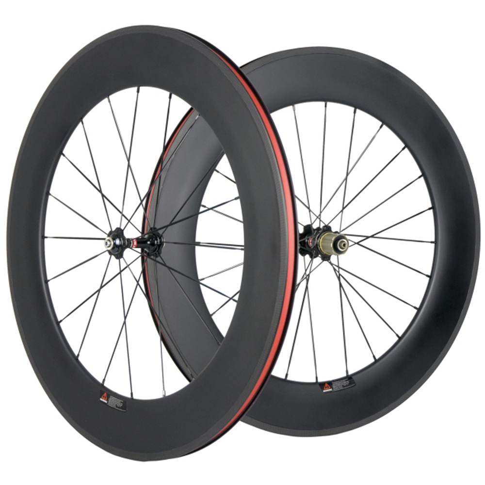 Front 60mm Rear 88mm Front+Rear Carbon Wheels Novatec 171 Hub Carbon Bicycle Carbon Wheelset ...