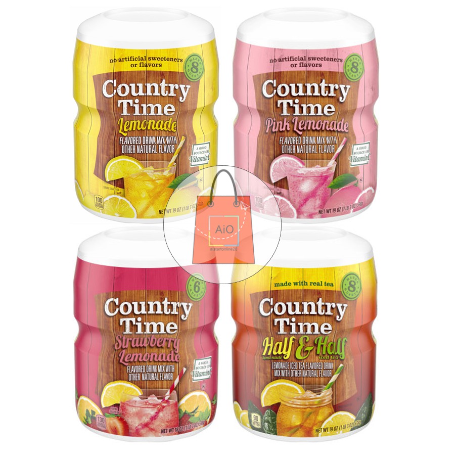 Country Time Lemonade Powdered Juice Drink Mix | Shopee Malaysia