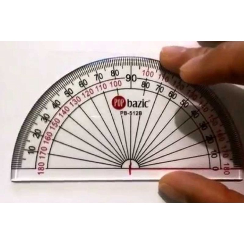 Pop Bazic Protractor Angle Ruler [Ready Stock] | Shopee Malaysia