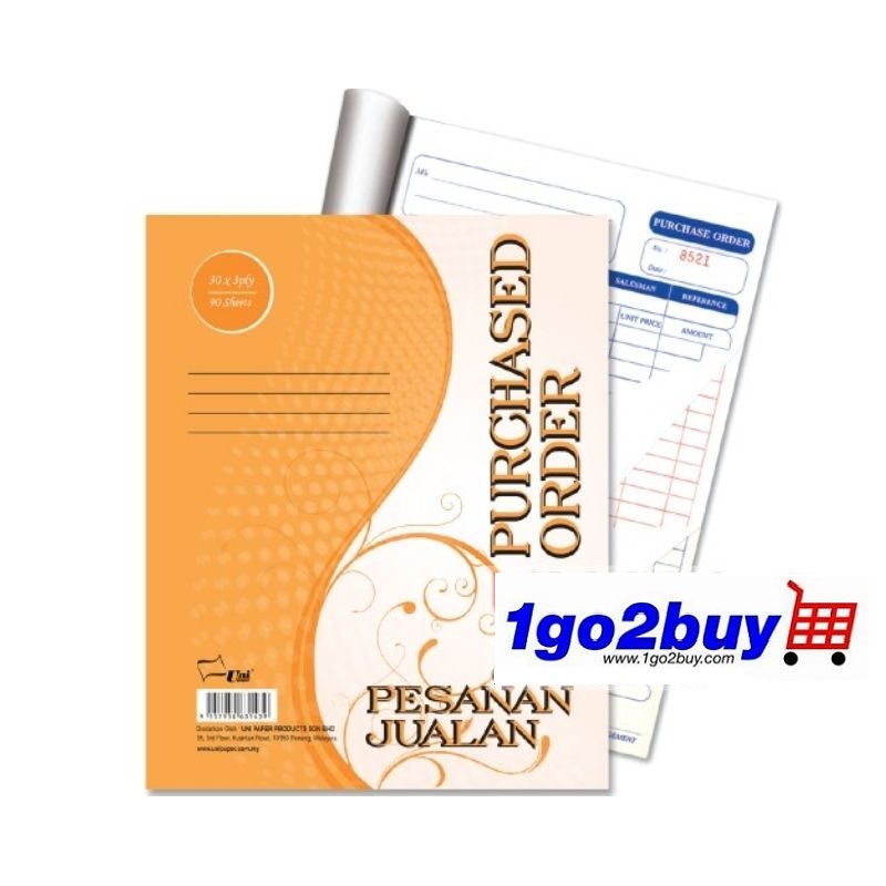 Uni Paper Purchase Order 30's x 3Ply ( S3143 ) | Shopee Malaysia