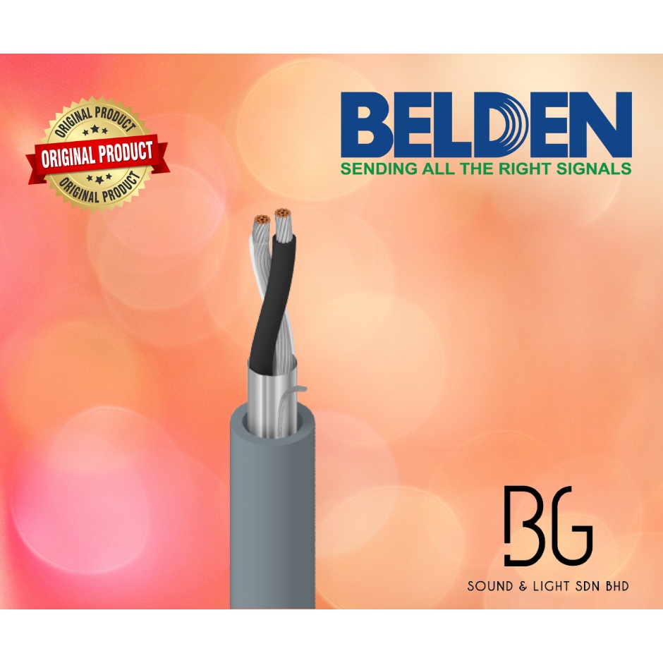 BELDEN 8760 SIGNAL CABLE PER METER | Shopee Malaysia