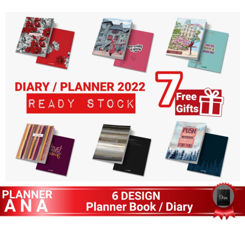 Planner 2022 ANA | Calendar 2022 | DIARY 2022 [LA0155] | Shopee Malaysia