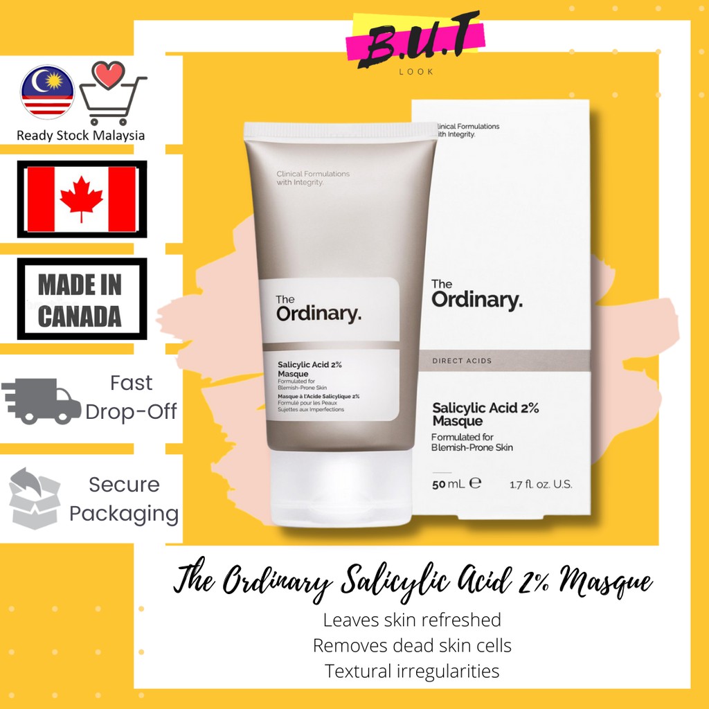 The Ordinary Salicylic Acid 2% Masque (Facial Mask) | Shopee Malaysia