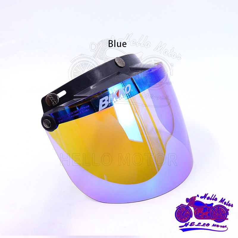 BOGO BIKKO HELMET VISOR TINTED CERMIN HELMET 3 BUTTON TINTED BRONZE FOR MS88 MHR SGV Original ...