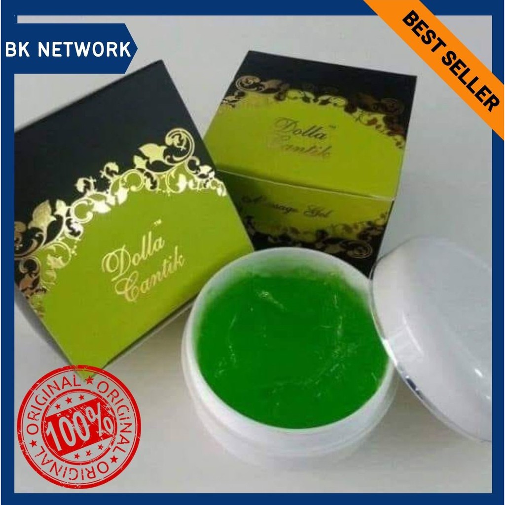 🔥HQ🔥 DOLLA CANTIK: Massage Gel (100gram) ORIGINAL Krim Herba Dolla ...