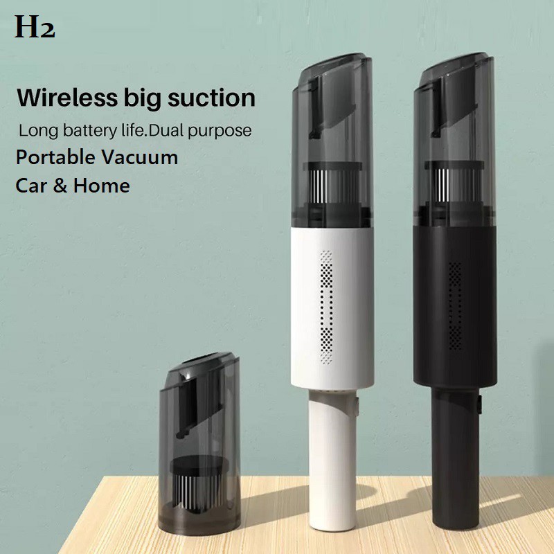 H2 Handheld Vacuum Cleaner Wireless Handheld Car Vacuum Rechargeable ...