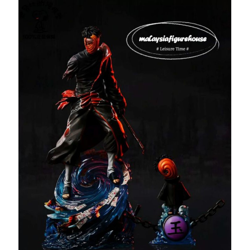 🔥PRE ORDER🔥NARUTO CW AKATSUKI UCHIHA OBITO CUSTOM MADE GK RECAST RESIN ...