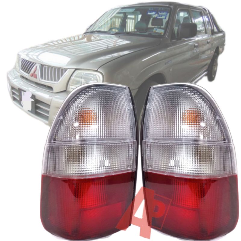 Mitsubishi Storm Strada L200 Rear Tail Lamp Light Red / White 2004 / ...