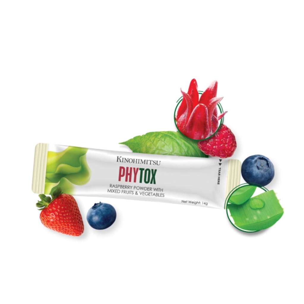 Kinohimitsu Phytox Enzyme Dtox Juice 14g Sachet(Loose Pack) | Shopee ...