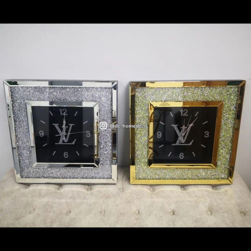 Diamond Crush Wall Clock (Jam Dinding) | Shopee Malaysia