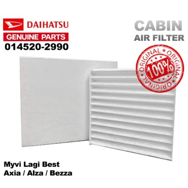 Oem AirCond Cabin Filter PERODUA Myvi lagibest icon vvt 2018 2021 Alza ...