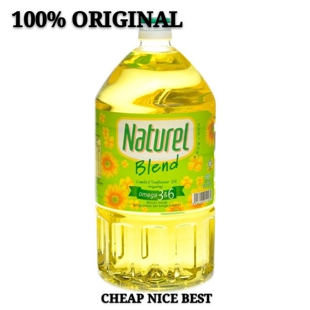 Naturel Blend Canola & Sunflower Cooking Oil 2kg | Shopee Malaysia