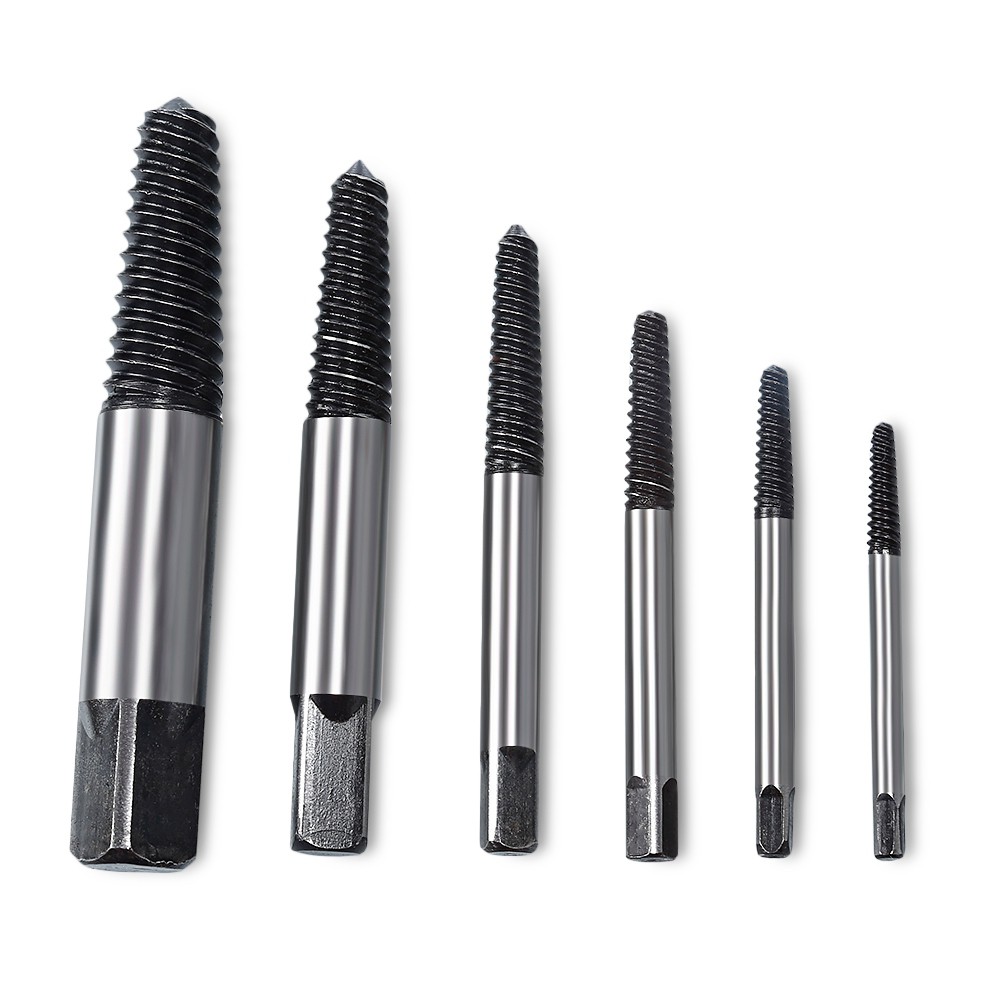 12pcs HSS Screw Stud Extractor Remover Tool Reverse Thread 3 - 25mm ...