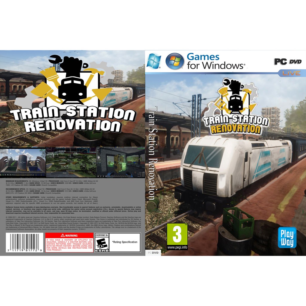 Train Station Renovation PC GAME [Offline INSTALLATION] | Shopee Malaysia