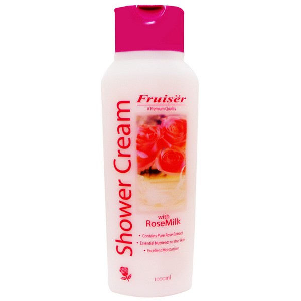 Fruiser Shower Cream Rose Milk (1000ml) | Shopee Malaysia