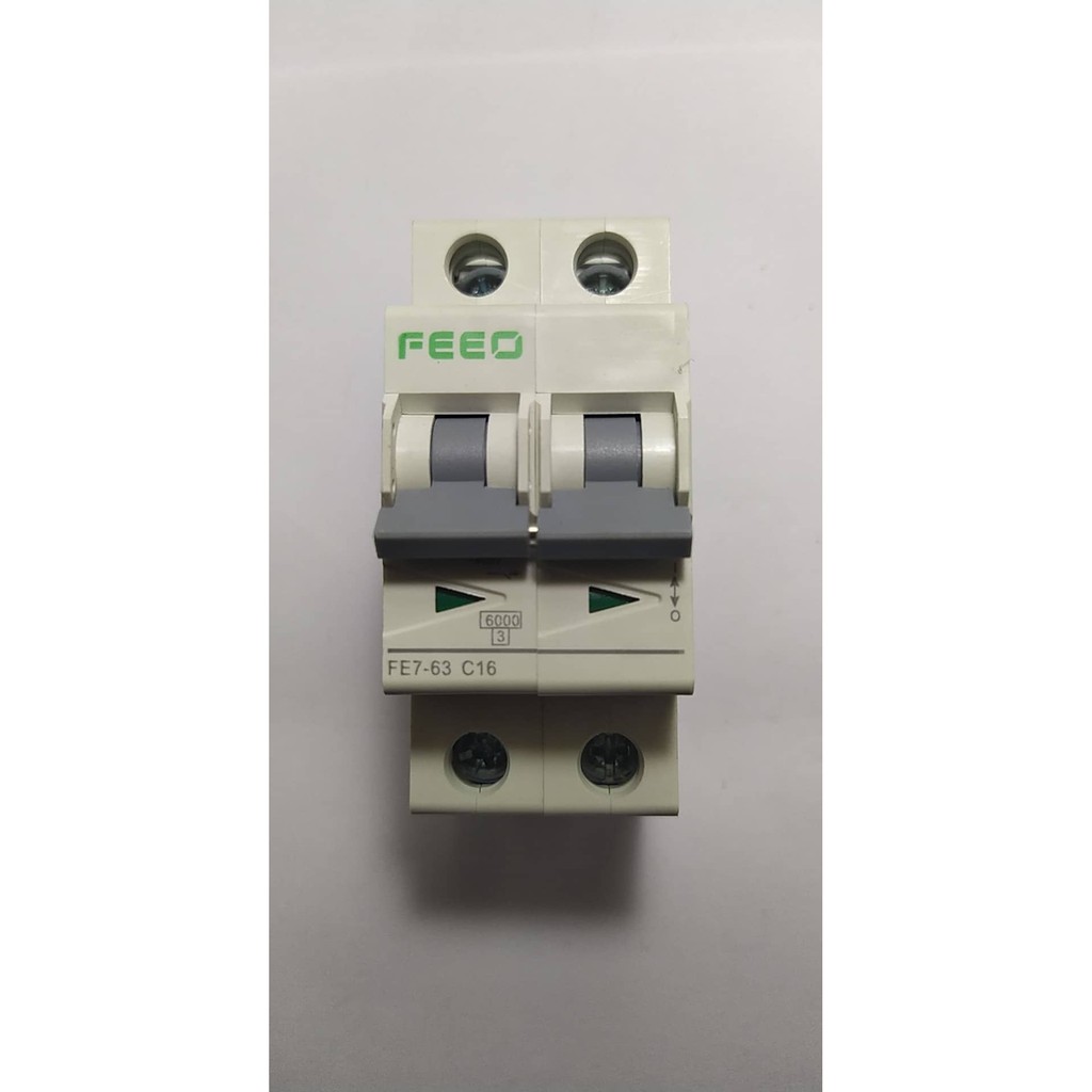 16A AC Mini Circuit Breaker 2P 400V FEEO | Shopee Malaysia