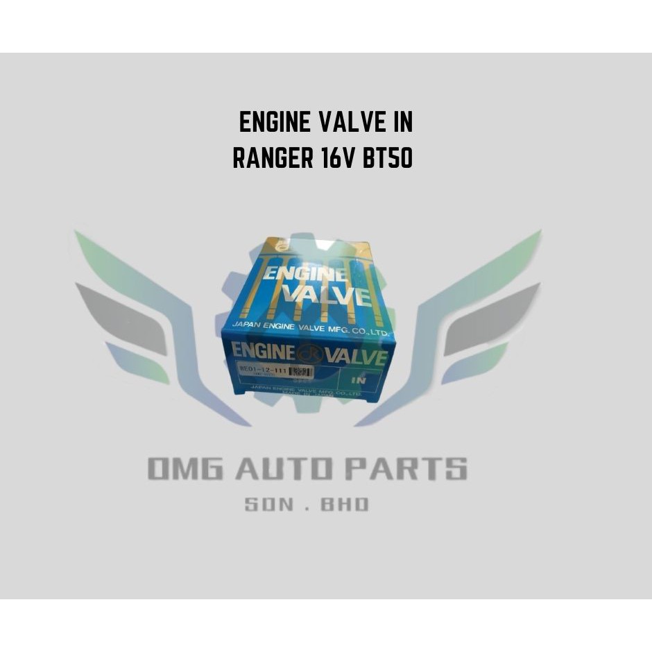 ENGINE VALVE FORD RANGER 2.5 TDCI INTAKE 1BOX=8PCS | Shopee Malaysia