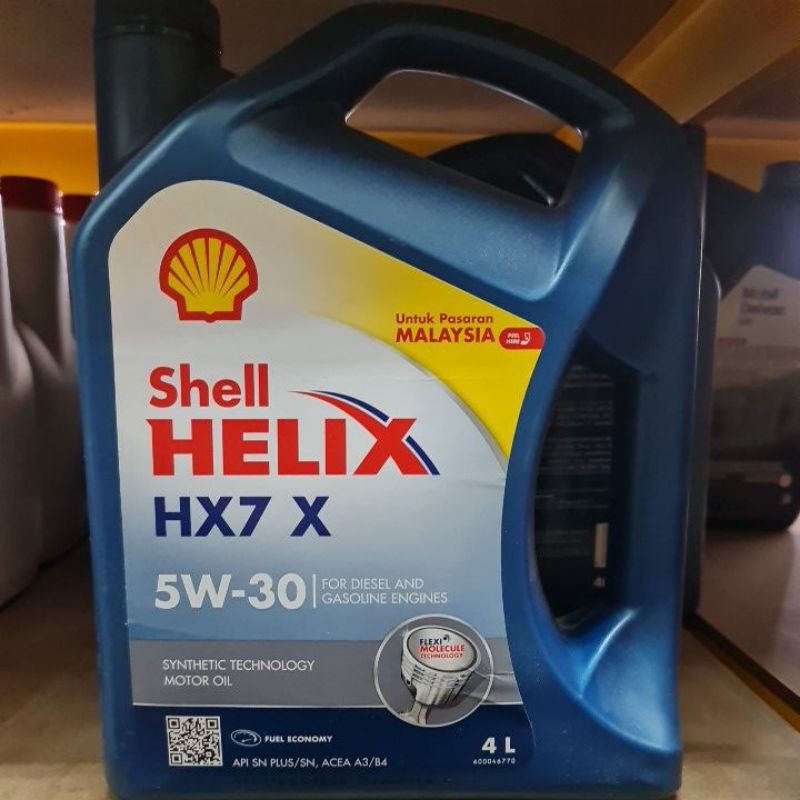 (100% Original) SHELL HELIX HX7 5W-30 | Shopee Malaysia