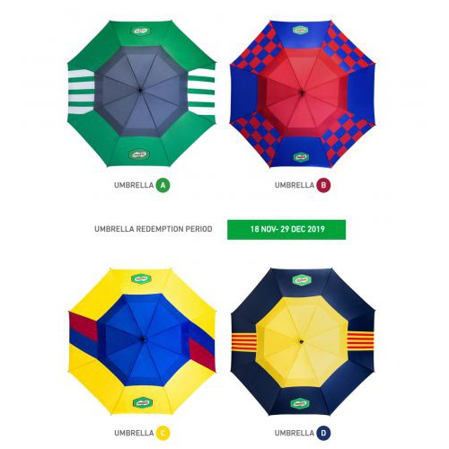 MILO LIMITED EDITION UMBRELLA (FOUR COLOURS AVAILABLE) | Shopee Malaysia